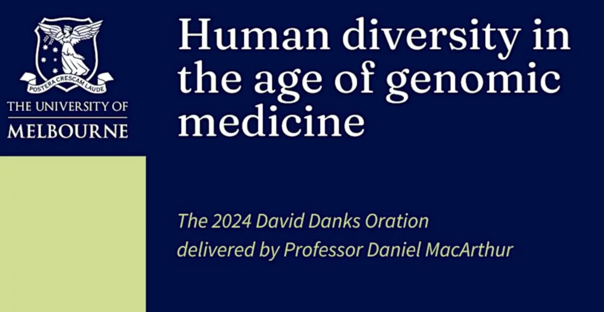 2024 David Danks Oration: Human diversity in the age of genomic ...