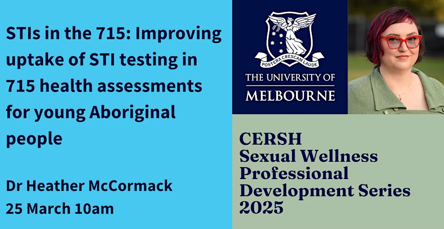 Sexual Wellness PD Series with Dr Heather McCormack | The University of ...