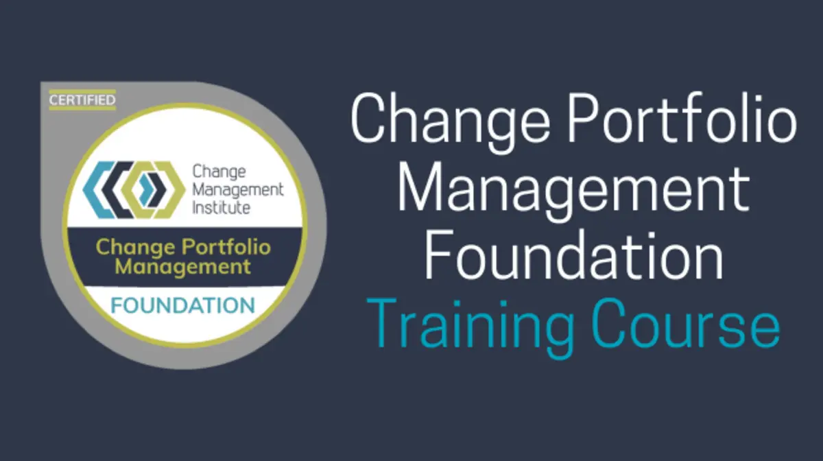 Change Portfolio Management Foundation training - August | Change ...