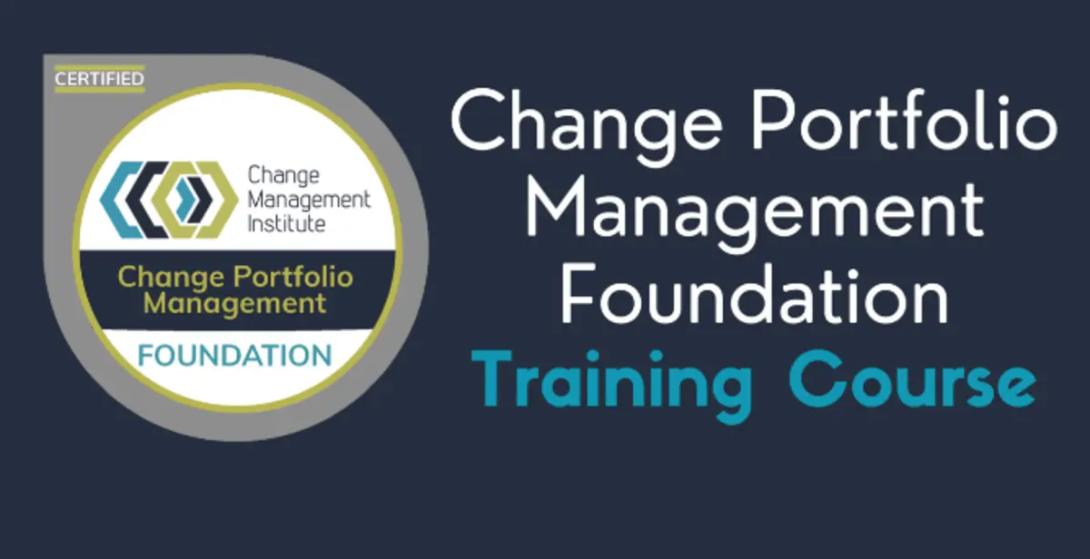 Change Portfolio Management Foundation training - January | Change ...